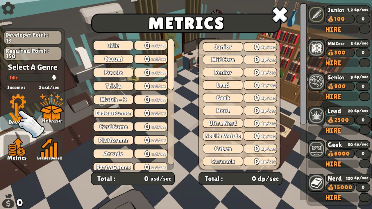 GameDev Clicker: Tap & Build - release date, videos, screenshots ...