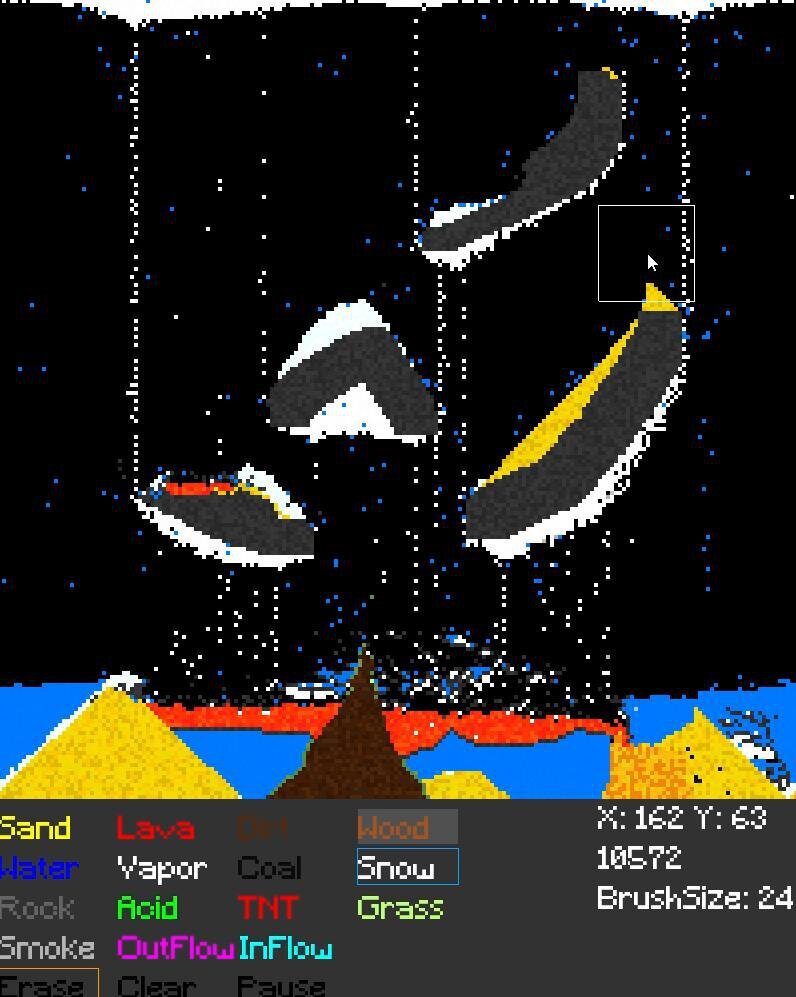 Falling Sand Simulation - release date, videos, screenshots, reviews on ...