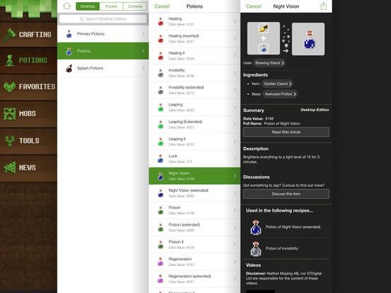 Minecraft Explorer Pro HD - release date, videos, screenshots, reviews ...