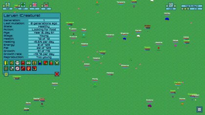 E-Genes - Life Evolution Simulator - release date, videos, screenshots ...