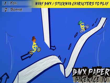 Paper BMX - Bike Race Stunts screenshots • RAWG