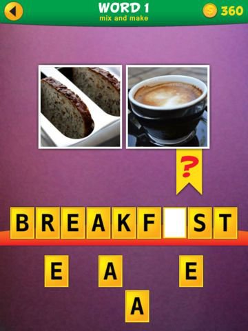 2 Pics 1 Word: Mix Pics Puzzle screenshots • RAWG