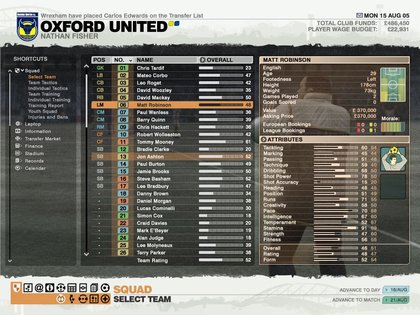 LMA Manager 2007 - release date, videos, screenshots, reviews on RAWG