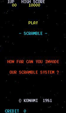 Scramble (1981) - release date, videos, screenshots, reviews on RAWG