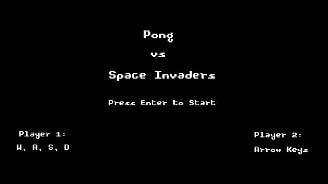 Pong VS Space Invaders - release date, videos, screenshots, reviews on RAWG