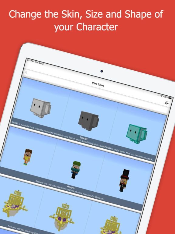 Plug Skins 4D for Minecraft - release date, videos, screenshots ...