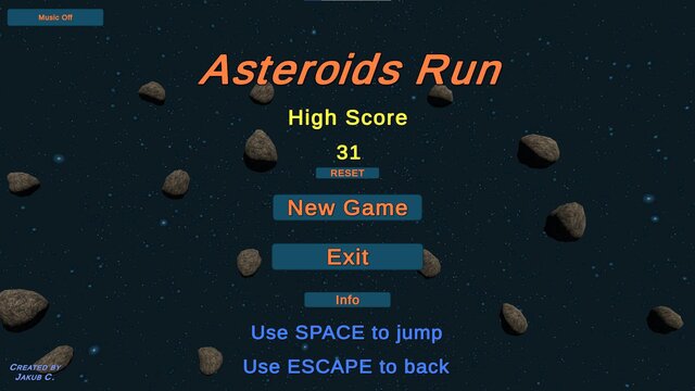 Asteroids Run - release date, videos, screenshots, reviews on RAWG