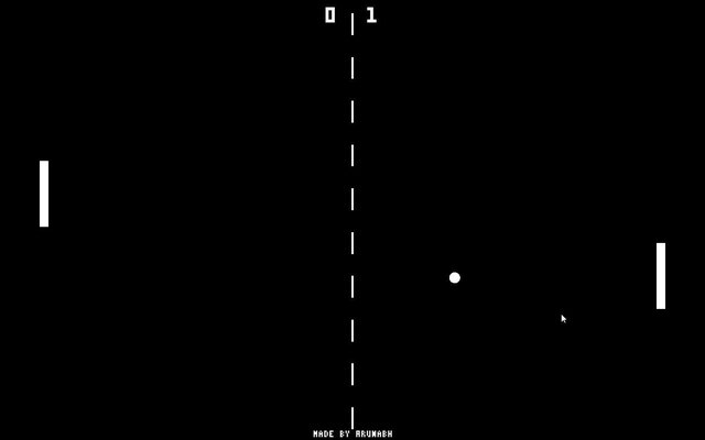 2D Pong Game - release date, videos, screenshots, reviews on RAWG
