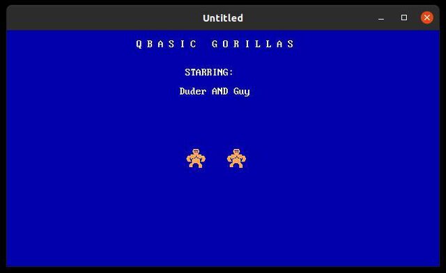GORILLA.BAS fixed for QB64 & Linux - release date, videos, screenshots, reviews on RAWG