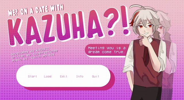 Me On A Date With Kazuha Release Date Videos Screenshots Reviews On Rawg