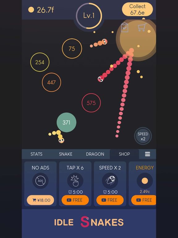 Idle Snakes-Control Balls - release date, videos, screenshots, reviews ...
