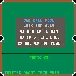One Ball Pool - release date, videos, screenshots, reviews on RAWG