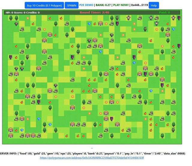 Play 2 Earn Multiplayer Game Template - release date, videos, screenshots, reviews on RAWG