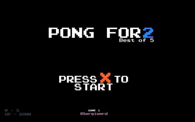 Pong for 2 (Pong Clone) - GAME 1 - release date, videos, screenshots ...