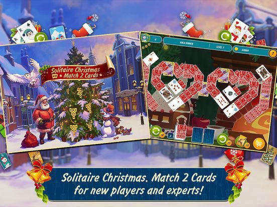 Solitaire Christmas. Match 2 Cards Free. Card Game - release date ...